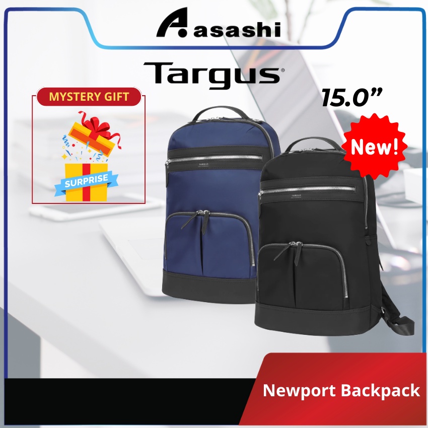 Targus 15” Newport Backpack TBB599GL-70 TBB59901GL-70 | Shopee Malaysia