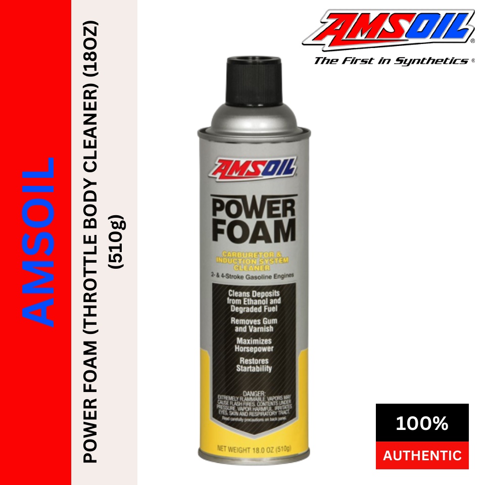 (𝐌𝐀𝐃𝐄 𝐈𝐍 𝐔𝐒𝐀) AS-6-APFSC AMSOIL POWER FOAM (THROTTLE BODY CLEANER ...
