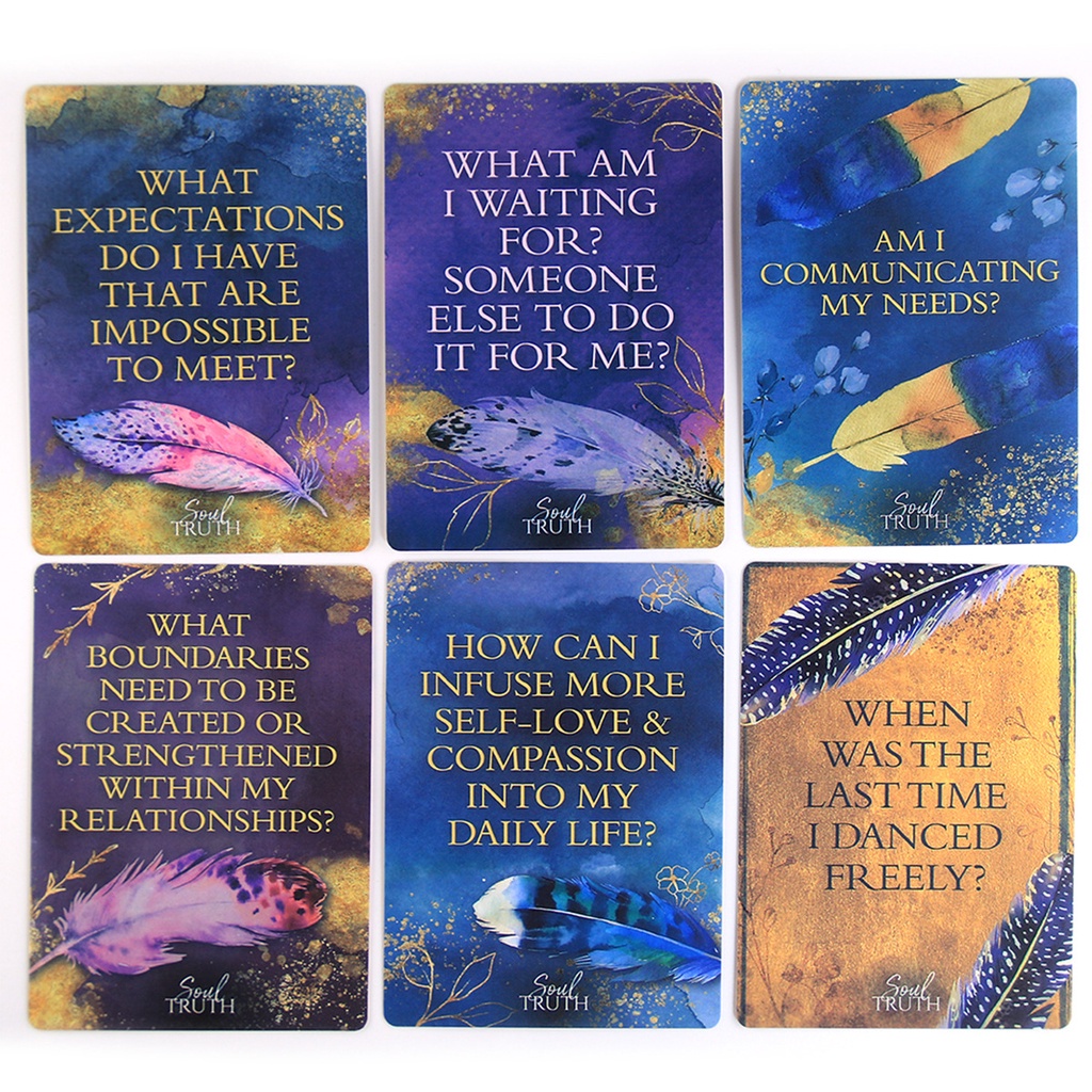 Soul Truth Self-Awareness Card Deck Daily Questions That Will Transform ...