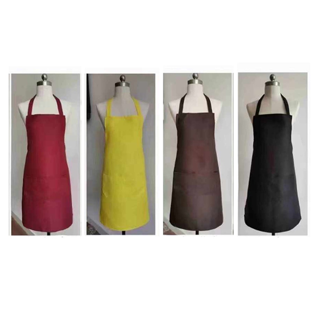 Plain Colour Kitchen Apron | Shopee Malaysia
