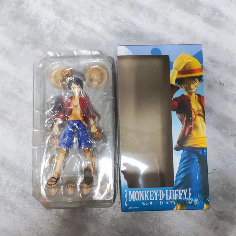 One Piece Monkey D Luffy Action Figure Articulado Model Doll Toys ...