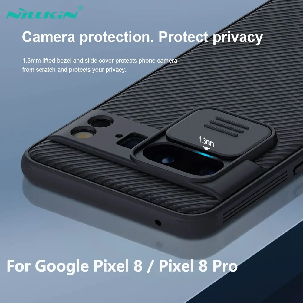 Pixel 8 Pro Casing NILLKIN CamShield Pro Slide Camera Lens Privacy ...