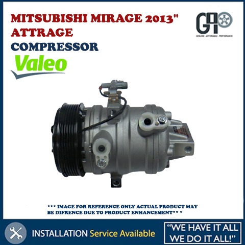 MITSUBISHI MIRAGE 2013" ATTRAGE COMPRESSOR 6PK MSC TO 10S AIR COND PUMP ...
