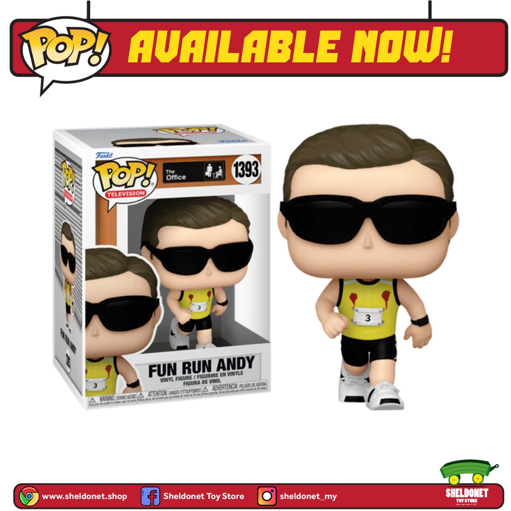 Funko Pop! TV: The Office - Fun Run Andy | Shopee Malaysia