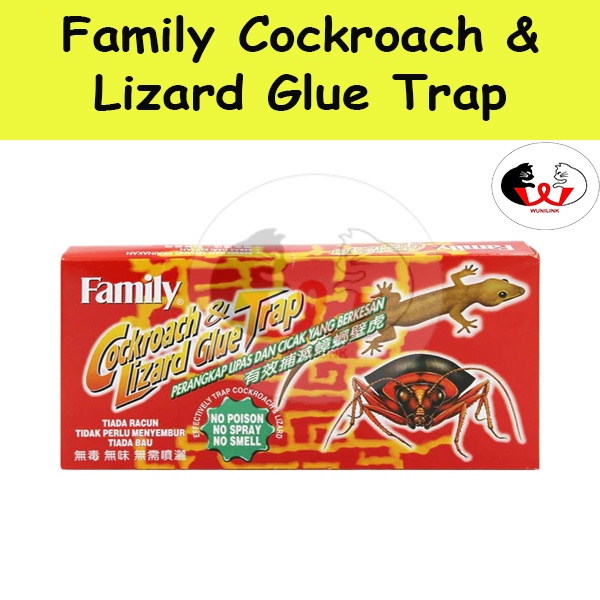 Family Cockroach and Lizard Glue Trap (included shipping fee) | Shopee ...