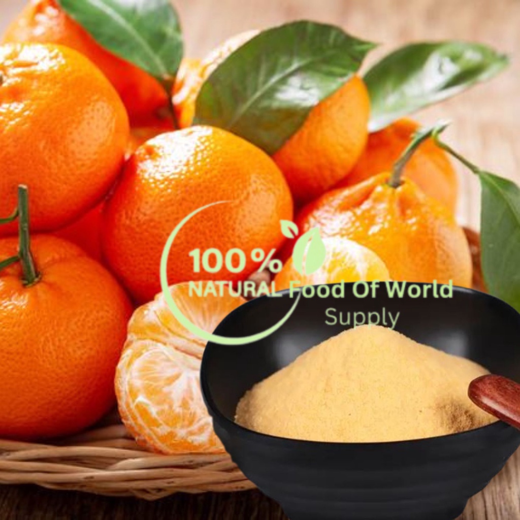 Mandarin Orange Juice powder Organic 30g - 250g 橘子粉 Mandarin Orange ...