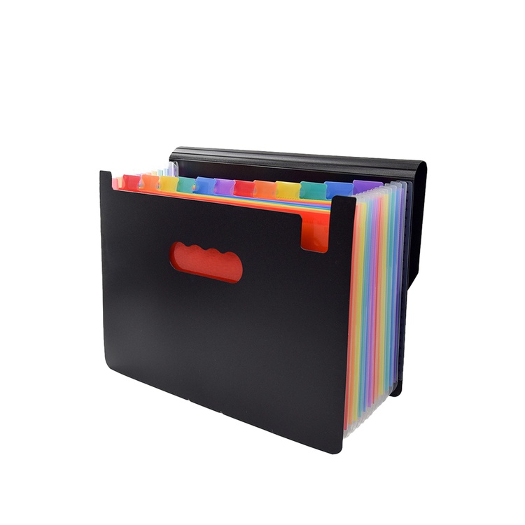 Office Portable Rainbow Paper Expandable Storage Tool With Lid 13 ...
