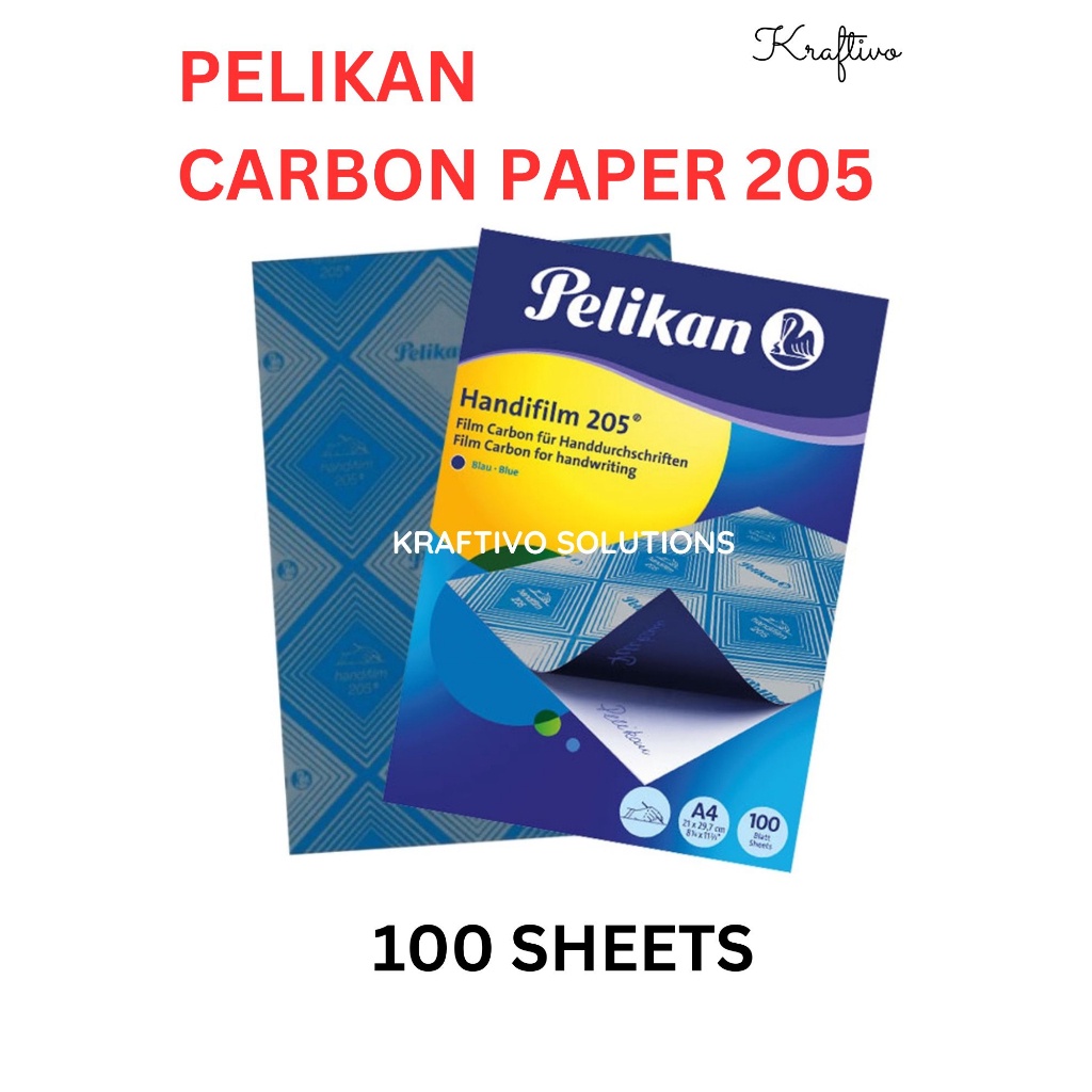 [ A4 CARBON PAPER 100'S ] A4 Carbon Paper - Blue / Black / SWAN ...