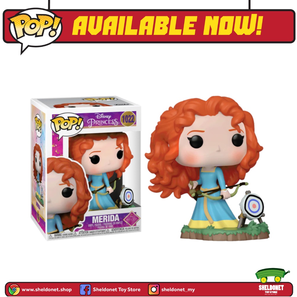 Funko Pop! Disney: Ultimate Princess - Merida (Brave) | Shopee Malaysia