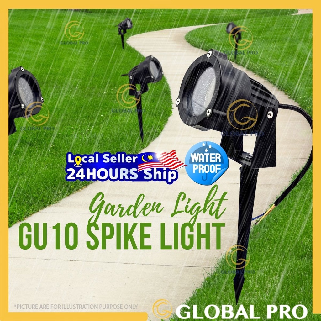 GU10 LED Landscape Lights AC Outdoor Pathway Garden Yard Spotlight IP65 ...