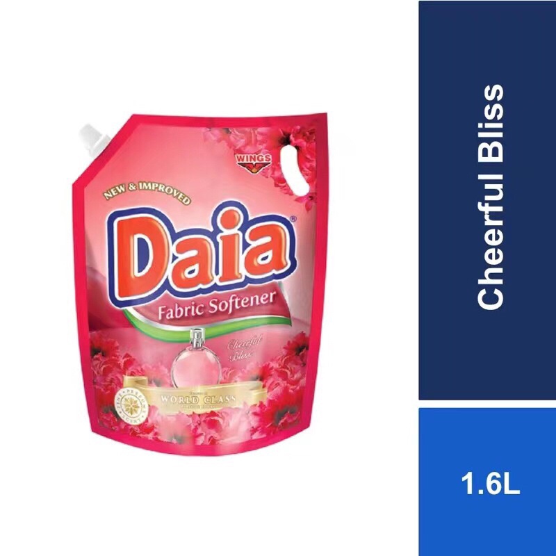 【Free Shipping 】Daia Fabric Softener & Condtioner Refill Pack 1.6L ...