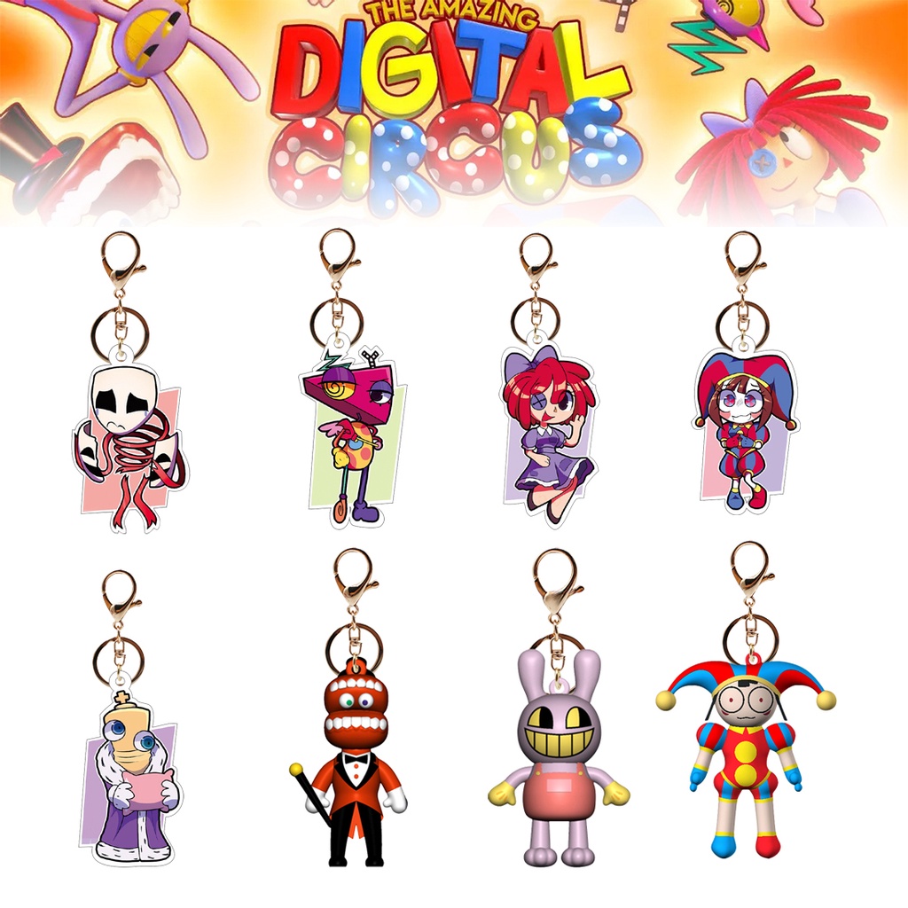 The Amazing Digital Circus Key Chain | Shopee Malaysia