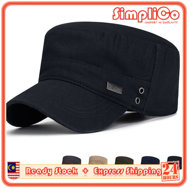 SIMPLICO Men Baseball Sun Cap Military Hat Outdoor Travel Cap Topi ...