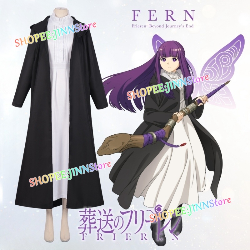 - JINN - FERN Anime Cosplay Costume FRIEREN AT THE FUNERAL Cosplay ...