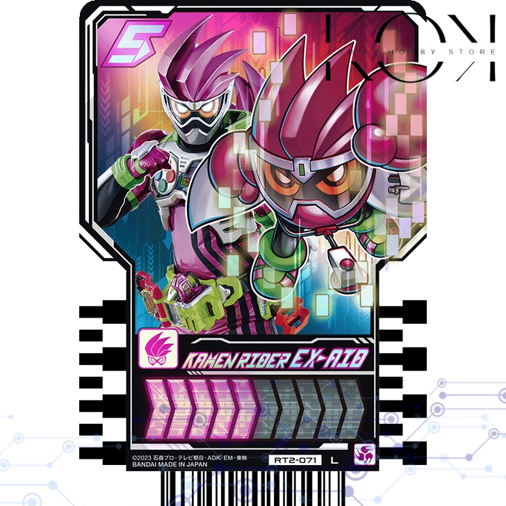 Bandai Kamen Rider Gotchard DX Ride Chemy Trading Card RT2-071 Kamen ...