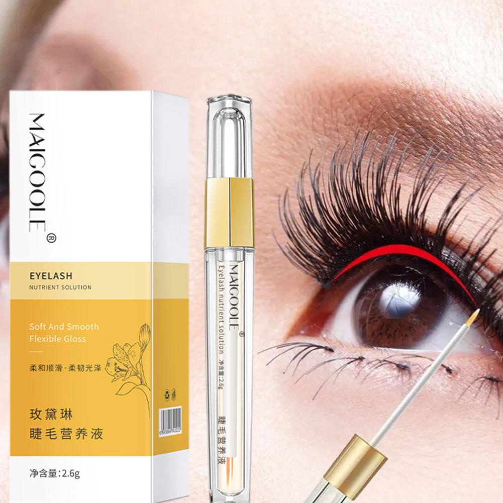 Eyelash Serum Nutrient Repair Curling Eyelash Smooth Thick Lash Liquid ...