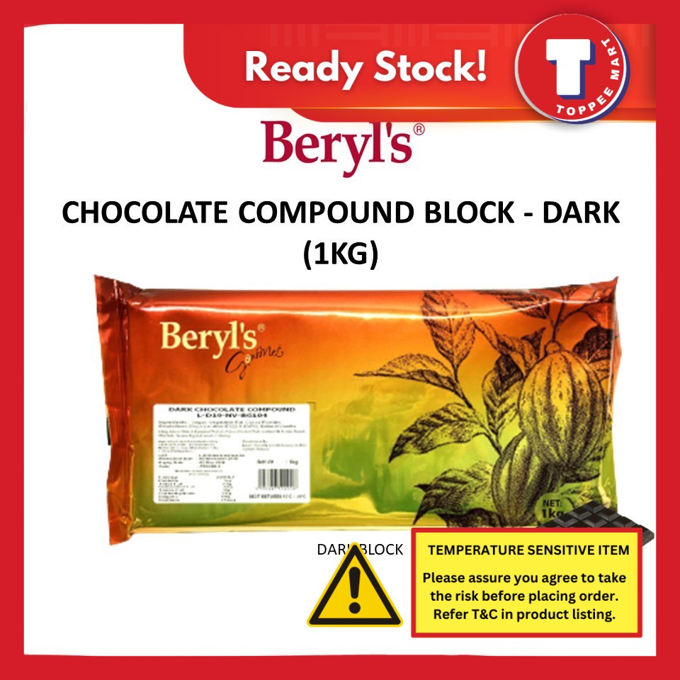 [MELTING RISK] BERYL'S Dark Compound BLOCK 1kg [beryls][Pls read T&C ...