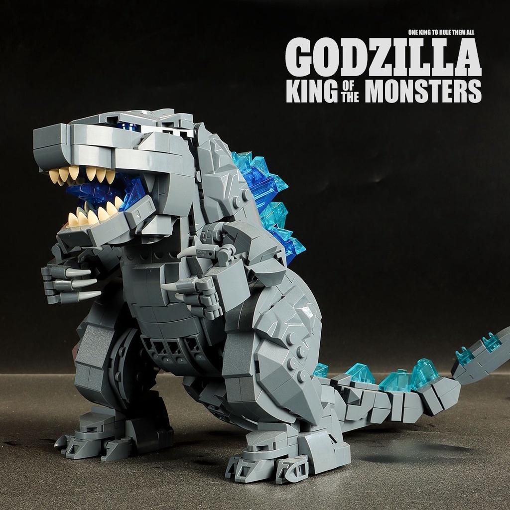 Godzilla vs King Kong Compatible Lego Blocks Puzzle Assembling Blocks ...