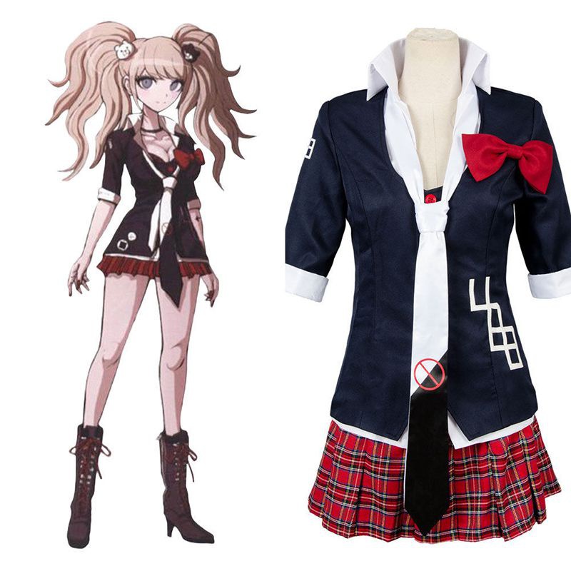 Danganronpa Junko Enoshima Cosplay Costume Game Cosplay Junko Enoshima ...