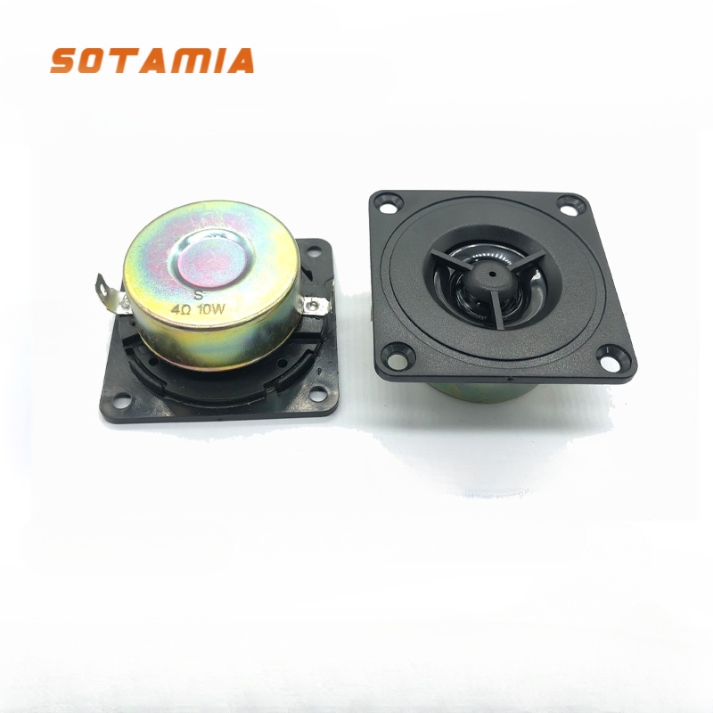 SOTAMIA 2Pcs 2 Inch 52MM Audio Tweeter 4 Ohm 10W Anti-magnetic Treble ...
