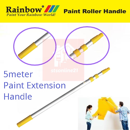 Aluminium Telescopic Adjustable Extension Handle Aluminium Pole / For ...