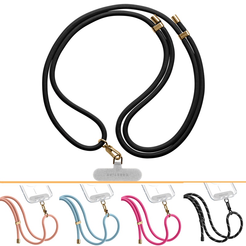 CASETi Rope Cross Body Strap For iPhone 15 14 7 8 Plus X XS XR 11 12 13 ...