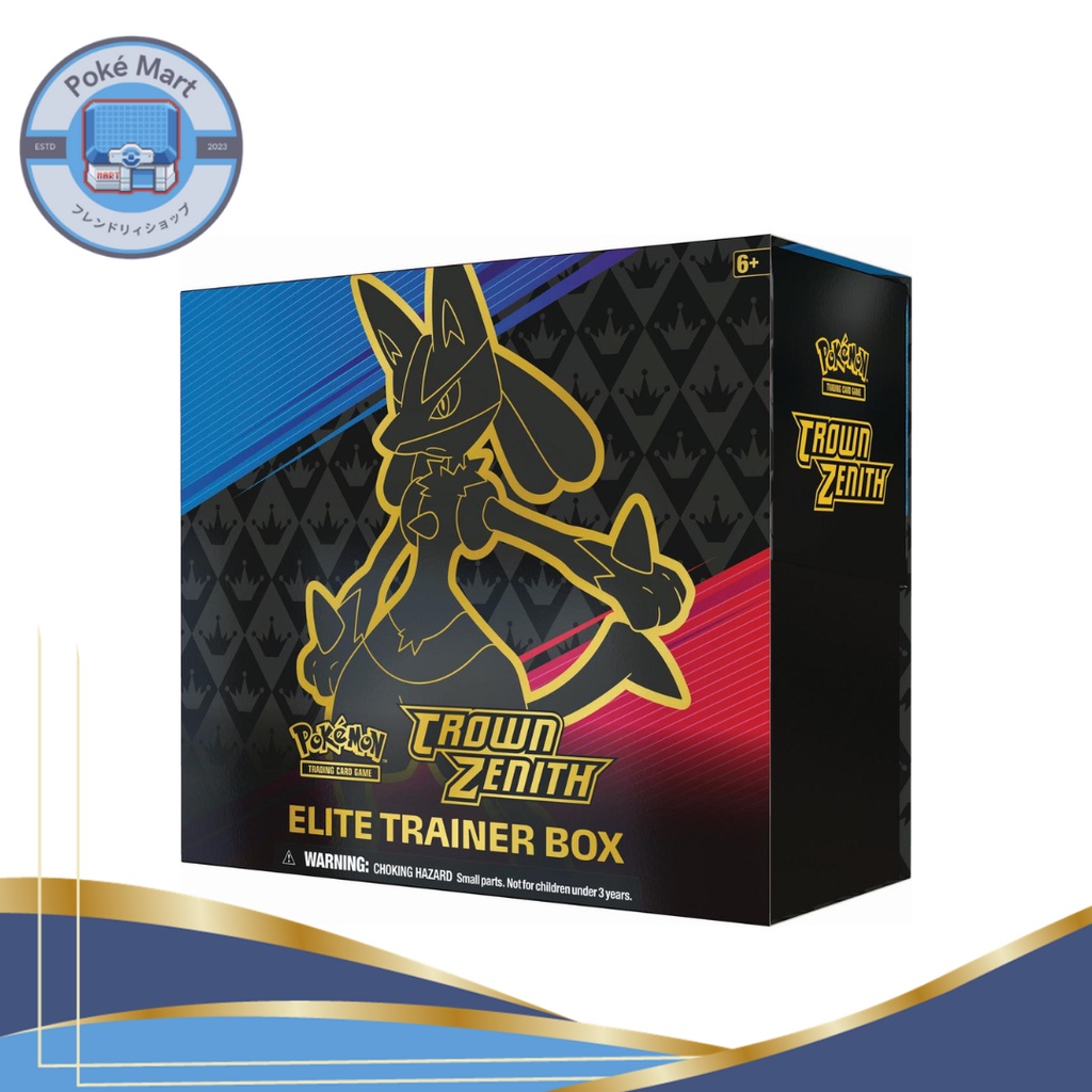Pokémon TCG: Crown Zenith Elite Trainer Box | Shopee Malaysia