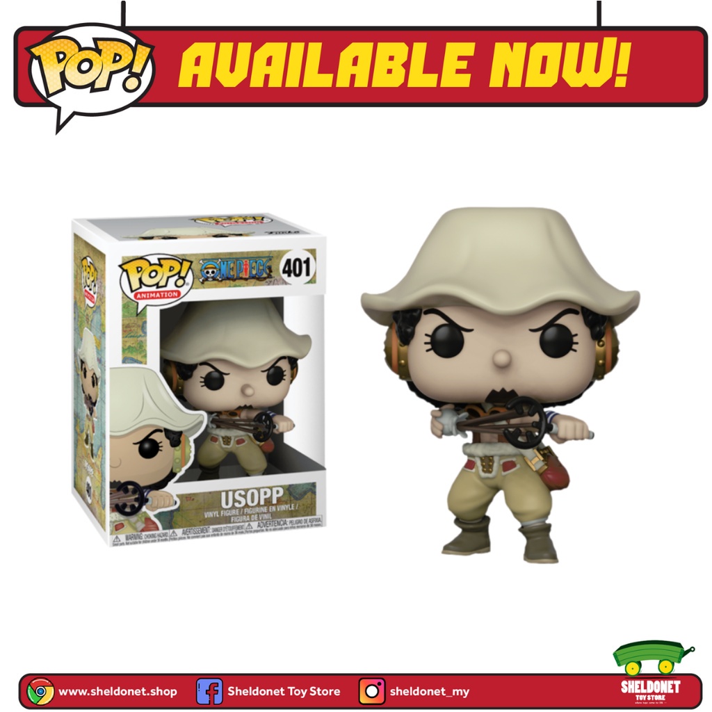 Funko Pop! Animation: One Piece - Usopp | Shopee Malaysia