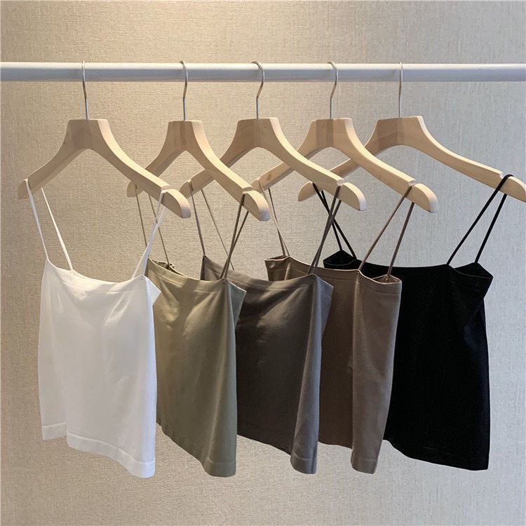 Vest Style Underwear Women's Sling Beautiful Back Milk Tape Chest Pad ...