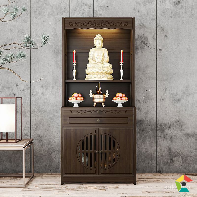 Economic Buddhist Altar Cabinet Household Shrine Table For Buddha & God ...