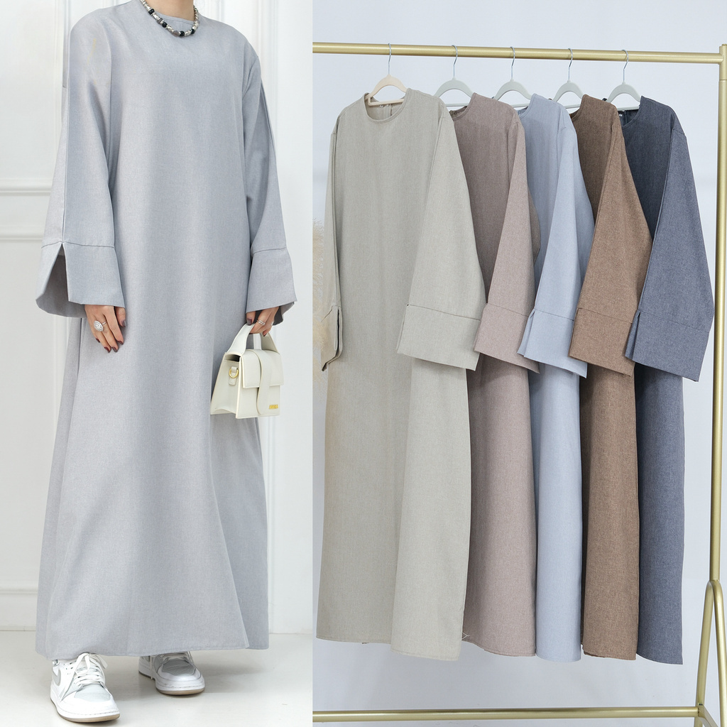Ramadan Dubai Plus size Abaya maxi dress Islam Arab Jubah robe Women ...