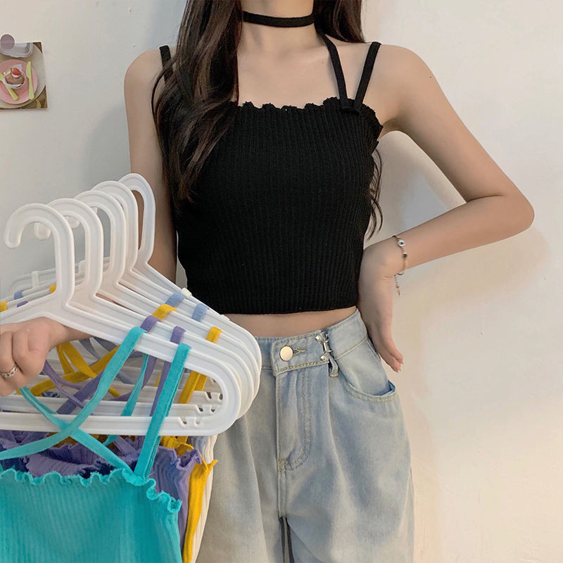 New Style Summer Sleeveless Top Beautiful Back Halter Neck Small ...