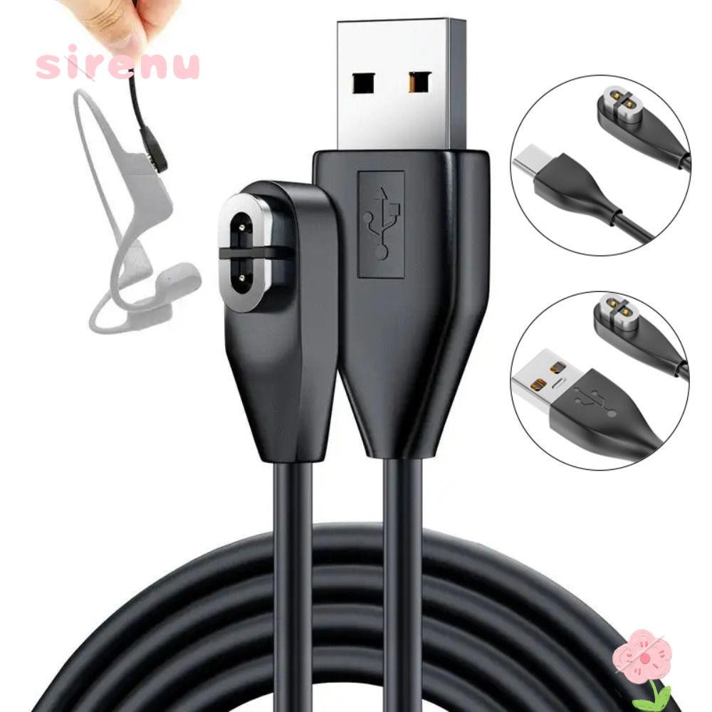 SIRENU USB Type-C Charging Cable, Overload Protection PVC Bone ...