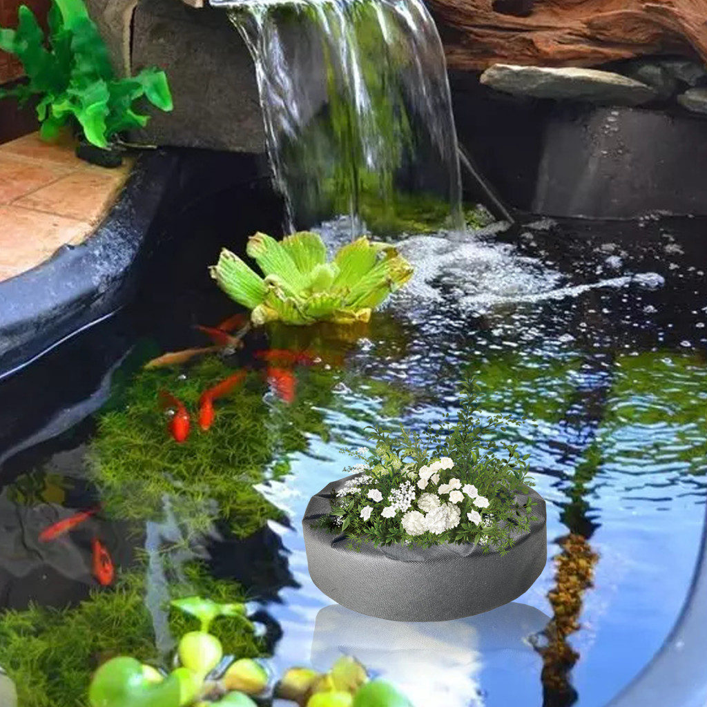 SPRINGGREEN| Floating Pond Planters Non-woven Floating Planters ...