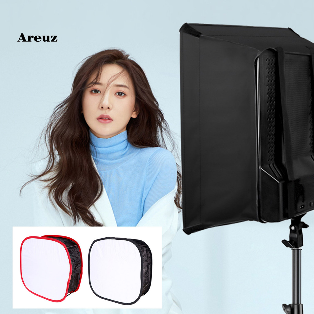 ARE Reflective Board Camera Flash Attachment Diffuser Lamp Cover Soft ...