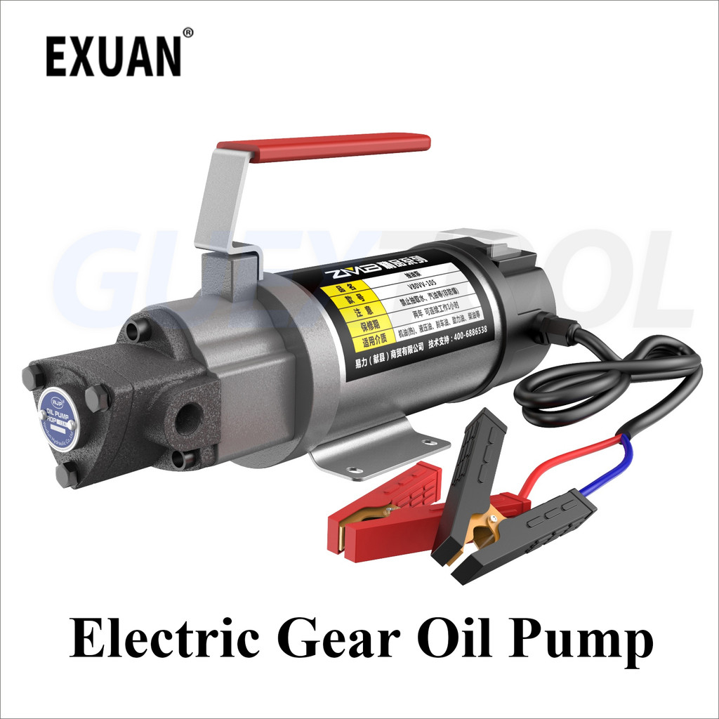Small Dc Motor Oil Pump 12V/24V220V Gear Oil Pump Electric Cycloid Pump ...