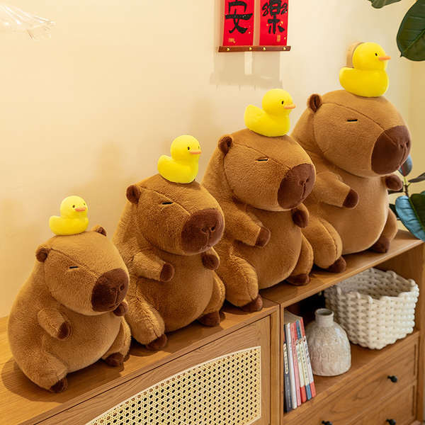 capybara plush capybara Doll Cartoon Plush Toy Female Birthday Gift ...