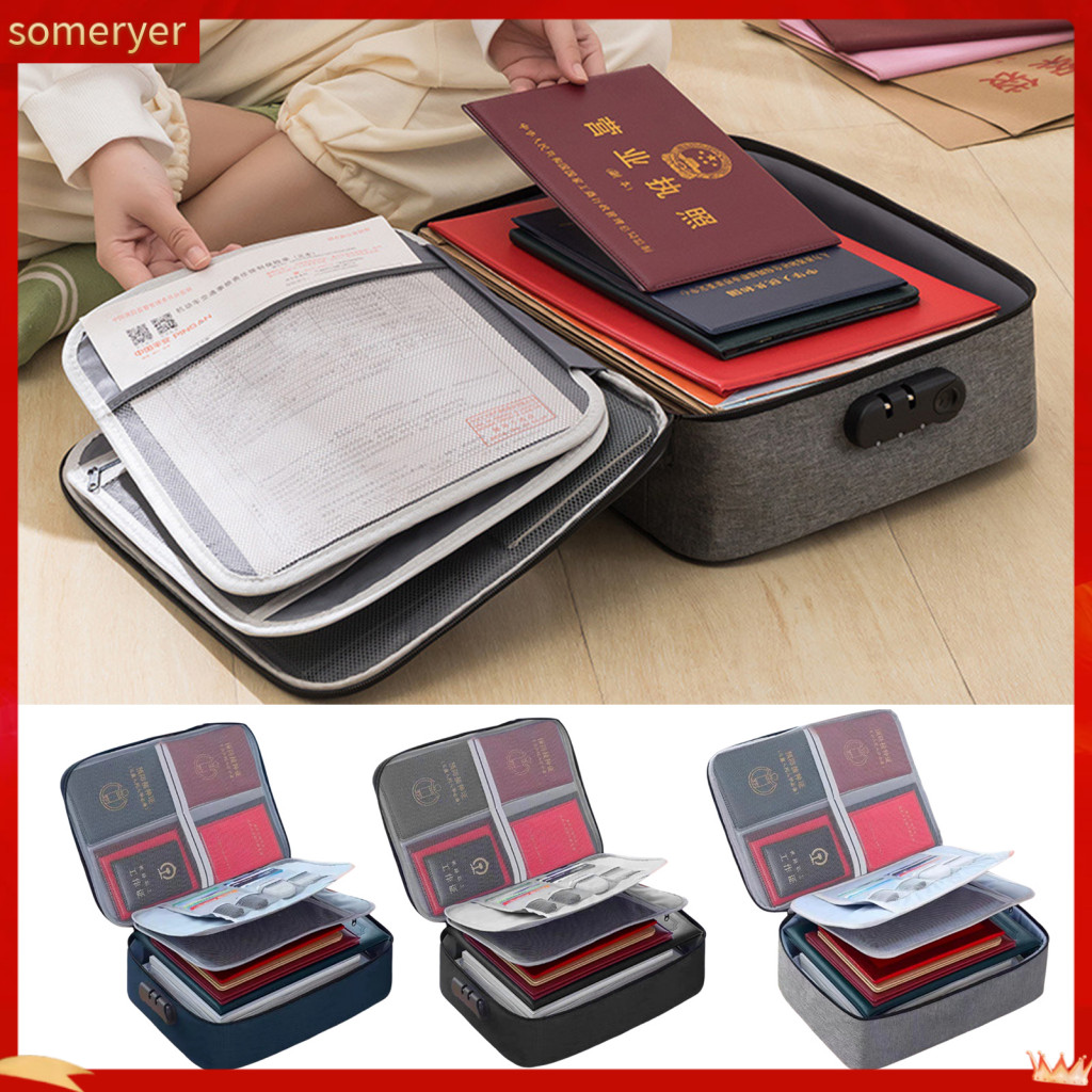 someryer| File Organizer Letter Organization Folder Waterproof Document ...