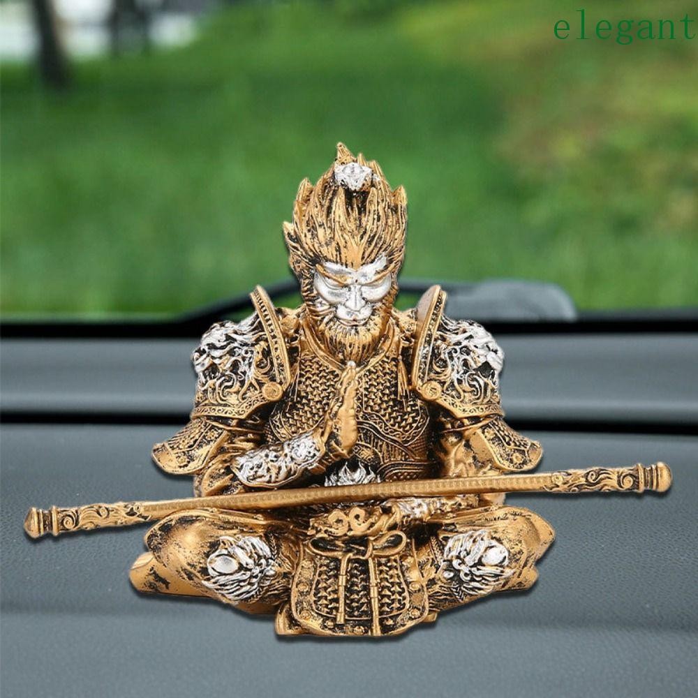 ELEGANT Black Myth Wukong Figures, Small Chinese Style Wukong Tea Pet ...