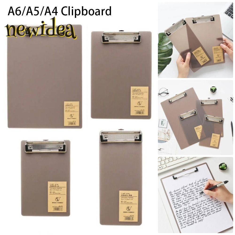 NEWIDEA 2Pcs A6/A5/A4 Clipboard, Hanging Cardboard Document Folder File ...