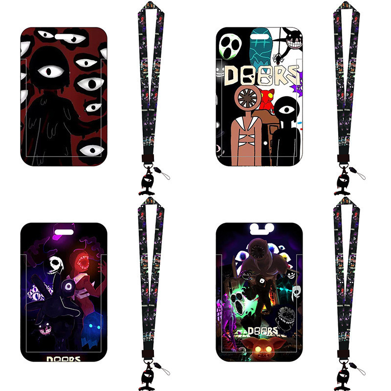 Doors roblox Figure Card Holder Student Card Holder Cartoon Mobile ...