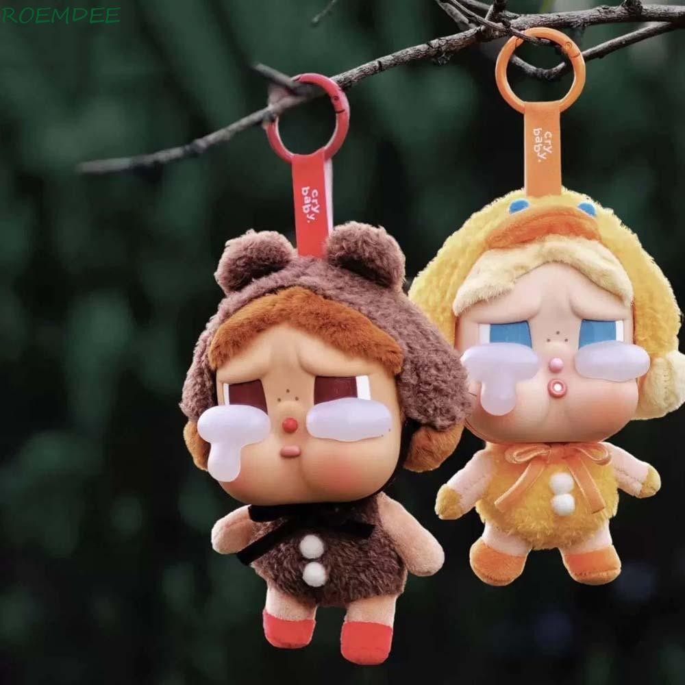 ROEMDEE Crybaby Doll Figures, Crying Again Series Cartoon Vinyl Pendant ...