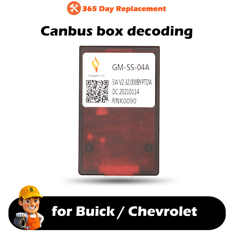Universal Canbus Box Decoder for Buick & Chevrolet Stereo Multimedia ...