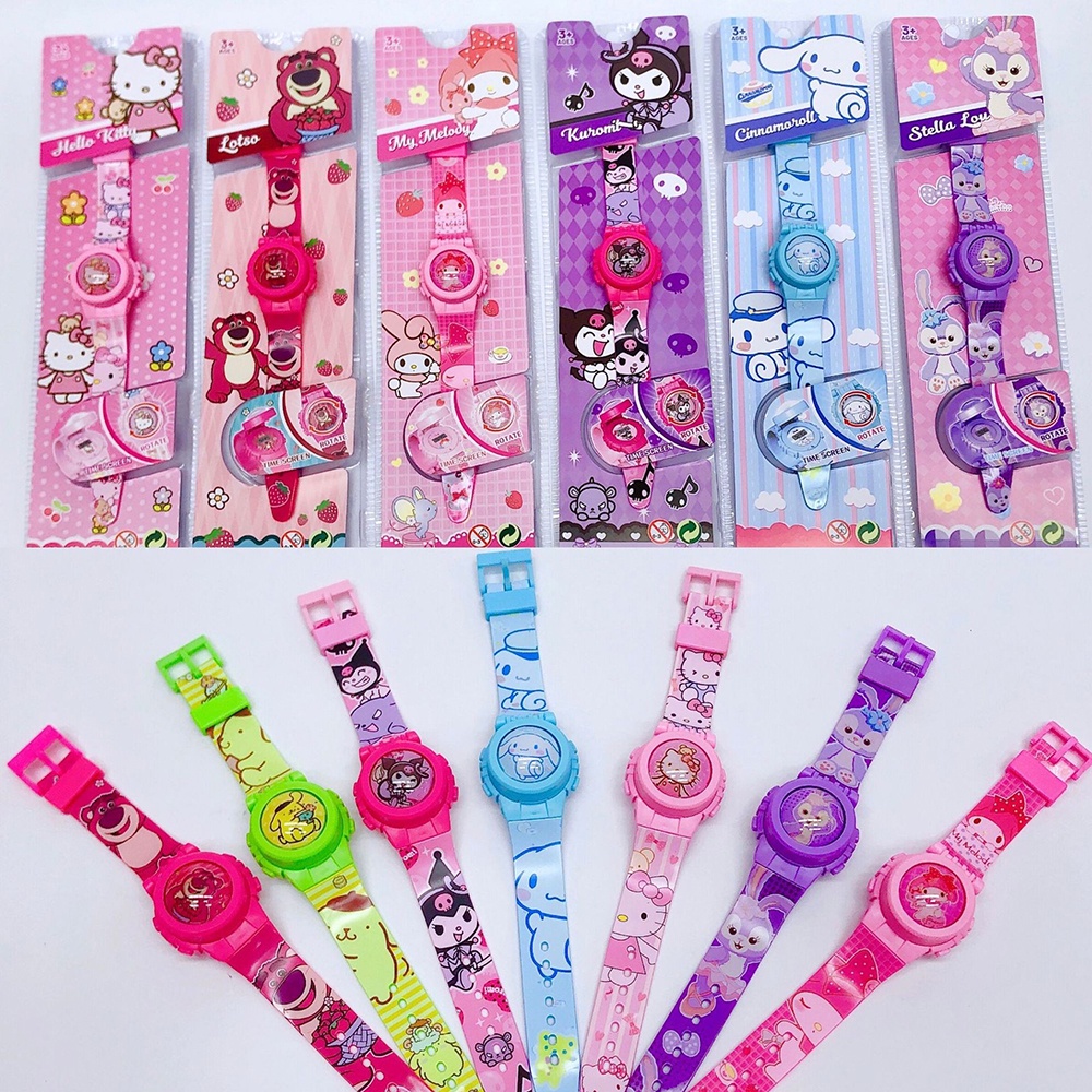 Sanrio Kuromi Electronic Watch for Kids Girls Melody/StellaLou ...