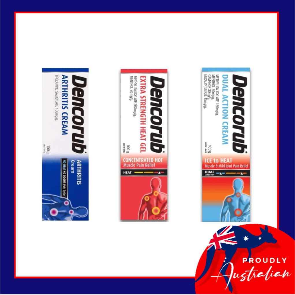 Dencorub Arthritis Cream 100g | Shopee Malaysia