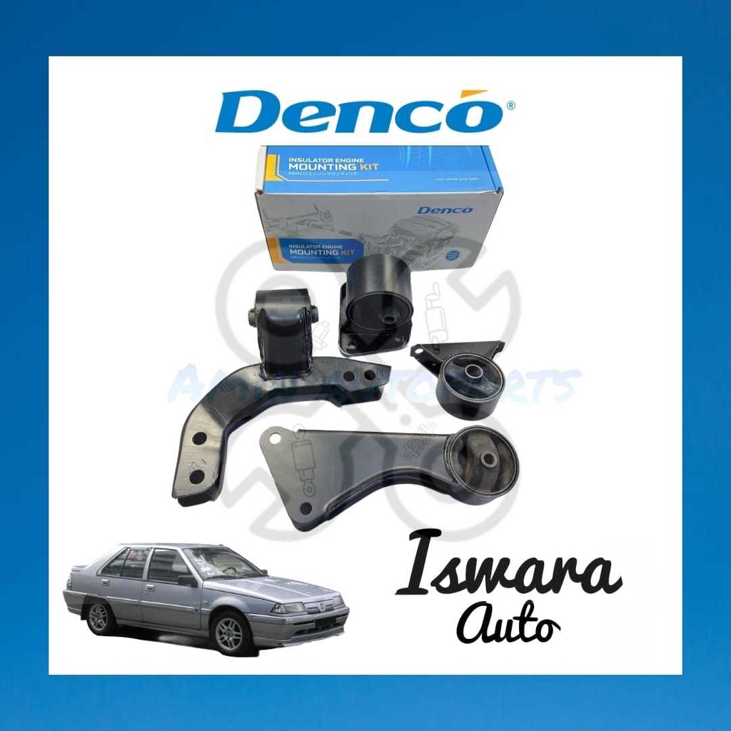 Denco Proton Saga Iswara 1.3 (1992~) [Auto] Engine Mounting Kit Set ...