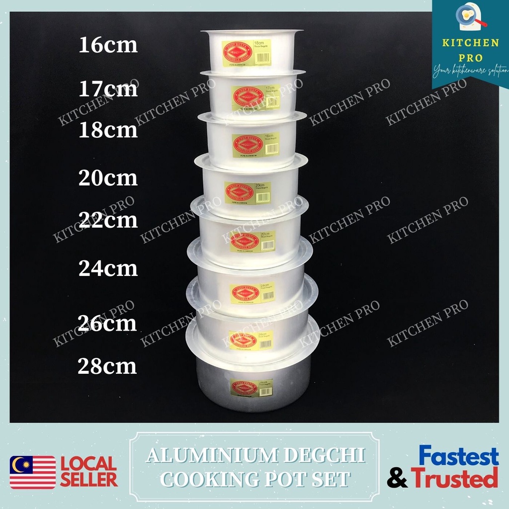 𝐊𝐈𝐓𝐂𝐇𝐄𝐍 𝐏𝐑𝐎 | Crocodile Brand Extra Thick Aluminum Indian Cooking Pot ...