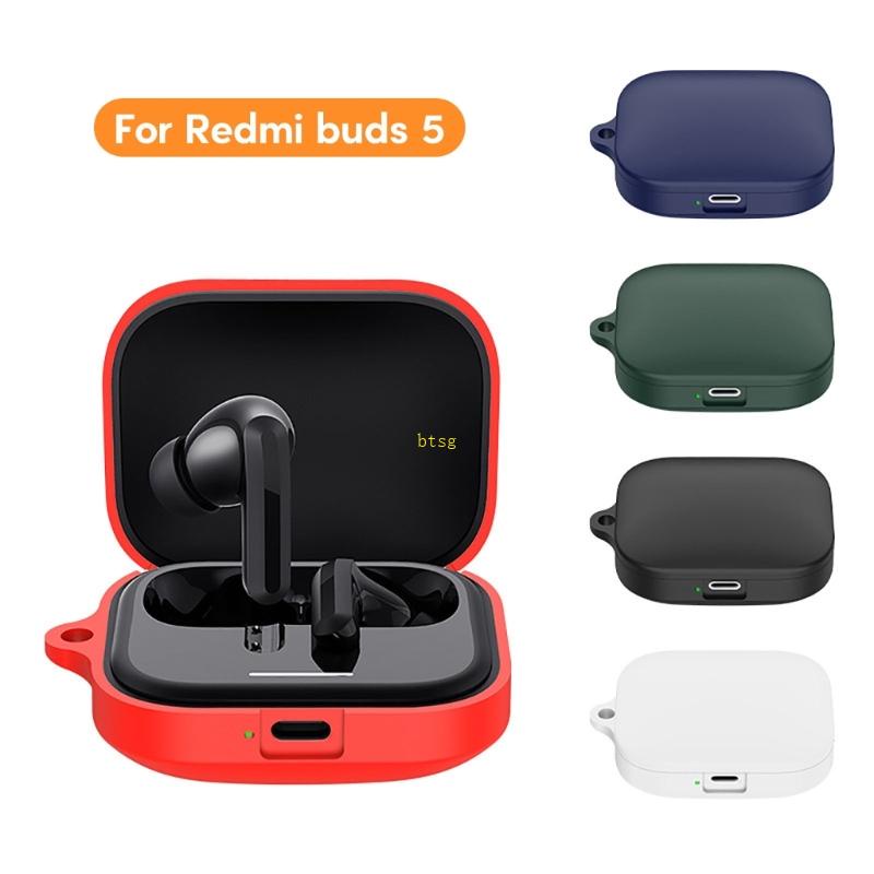 BT Durable Silicone Cover for Redmi Buds 5 Headphones Protect Your ...