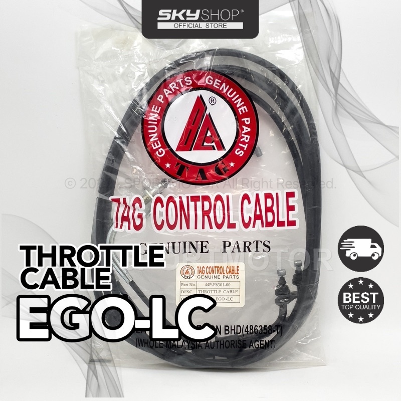 YAMAHA EGO-LC THROTTLE CABLE 44P-F6301-00 EGOLC (S) | Shopee Malaysia