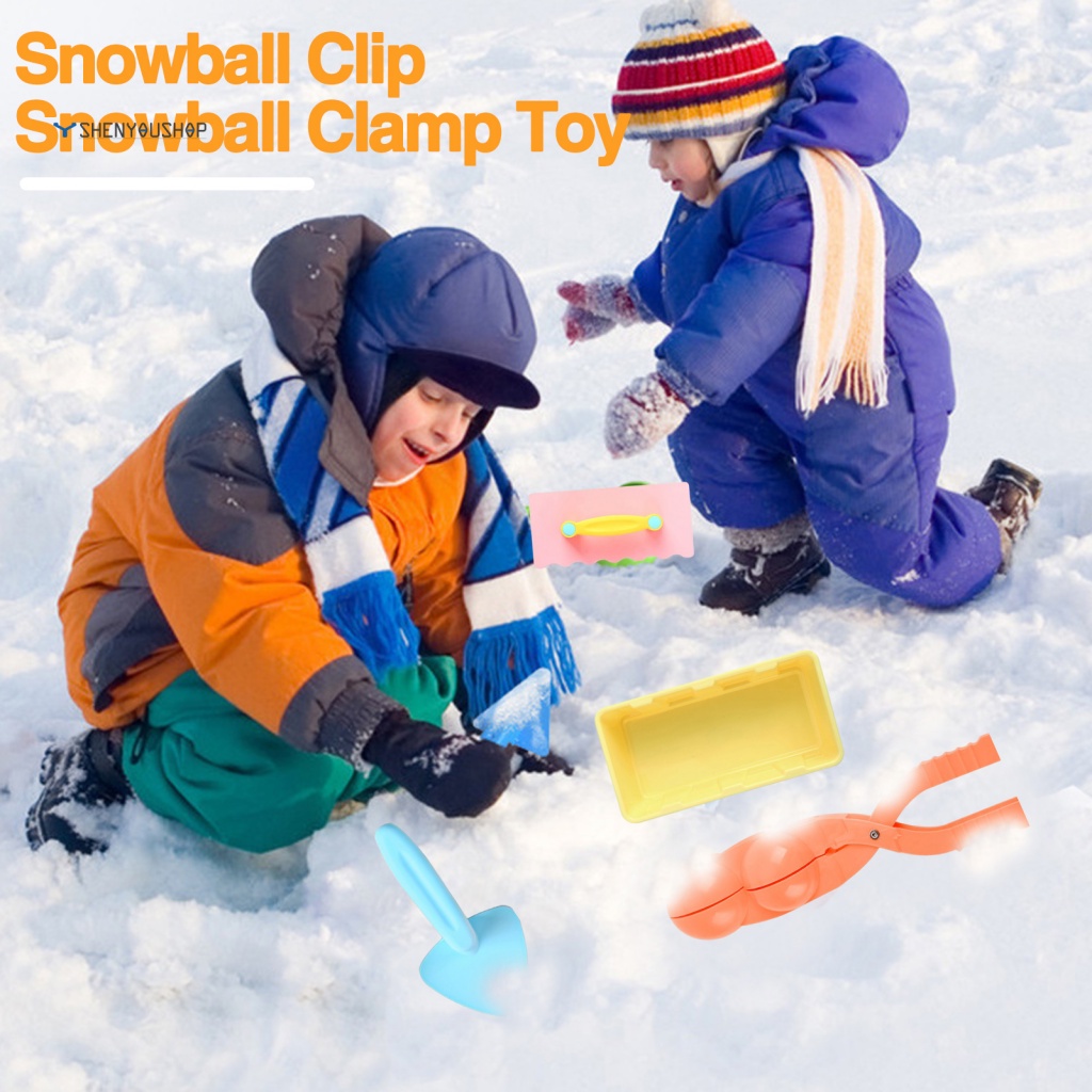 shenyoushop Snowball Fighting Toy Snowball Mold Fun and Easy Snowball ...